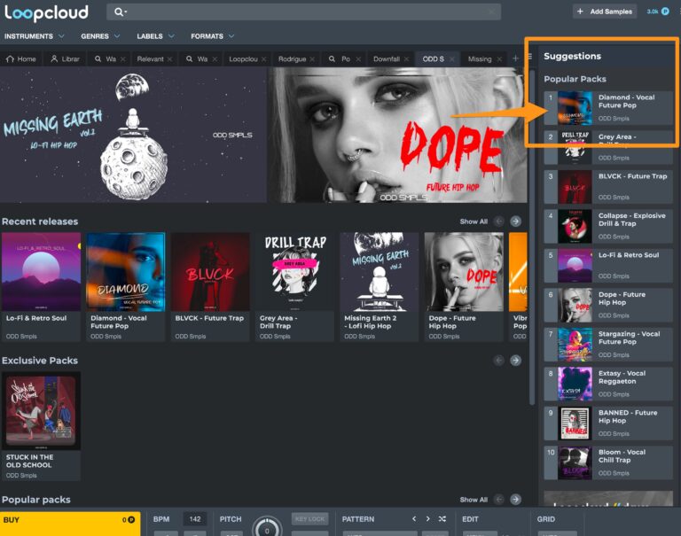 「Loopcloud 6」の使い方・料金形態を解説！400万を超える著作権フリーサンプル音源で自分の曲のクオリティアップ！ – 誰得ギターDTM