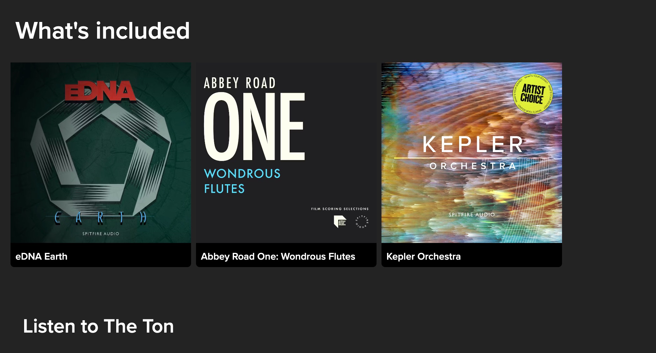 Spitfire Audio ブラックフライデーバンドルが登場(The Ton,Aperture Bundle,15 Year Bundle ...